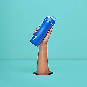 Owala Twist Insulated Stainless Steel Water Bottle for Sports and Travel, BPA-Free, 24-Ounce, Neon Basil