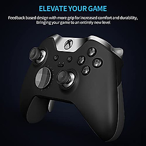 Elite Controller Thumbsticks Replacement – 6 in 1 Original Swap Magnetic Analog Thumb Sticks Set Joystick Parts Repair Accessories Kit for Xbox One Elite Controller Series 1 (Model 1698)