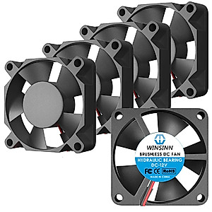 WINSINN 35mm Fan 12V Hydraulic Bearing Brushless 3510 35x10mm - High Speed (Pack of 5Pcs)