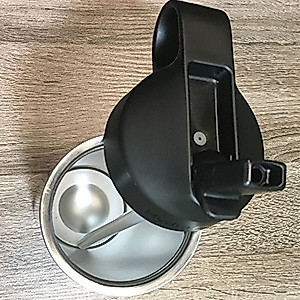 Tree-Free Greetings Sportiva Stainless Steel Tumbler Double-Walled and Vacuum Insulated Cup with Straw, 1 Count (Pack of 1), Shark Collage