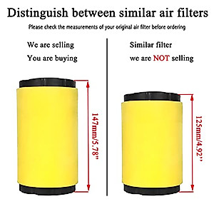 Air Filter Oil Filter Tune Up Kit for 42" 46" Craftsman 917.288620 917.203810 917.203830 917.288070 917.288516 917.288525 917.289240 917.289244 Mower W/ 19.5hp 20hp 21hp B&S Engine