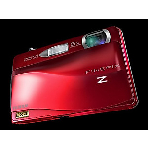 Fujifilm FinePix Z700EXR 12 MP Super CCD EXR Digital Camera with 5x Optical Zoom and 3.5-Inch Touch-Screen LCD (Red)