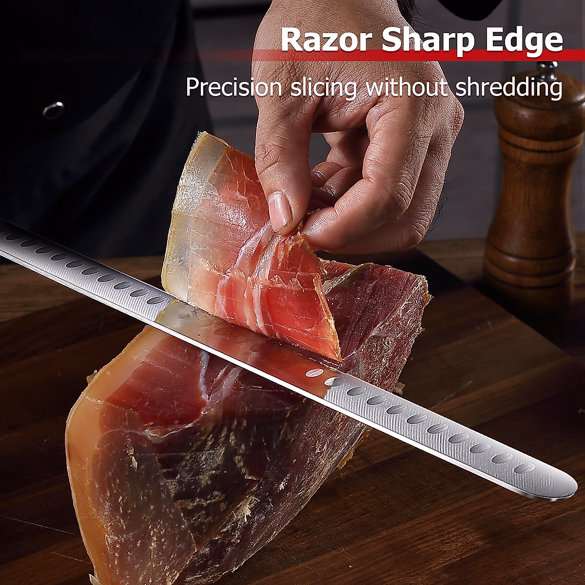 PAUDIN Boning Knife 6 inch and Brisket Knife 12 inch