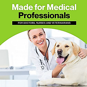 Durabasics Classic 3, Cardiology 3 & Cardiology 4 Stethoscope Accessories Kit for Littman Stethoscope Replacement Parts & Littmann Stethoscope Parts - Fits Classic III, Cardiology III & IV - Black