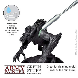 The Army Painter 2 Part Modeling Clay, 20cm - Moldable Model Putty for Miniatures, Easy-to-Knead Green Stuff Putty Epoxy Clay for Sculpting, Green Stuff Tools - The Original Green Stuff Kneadatite