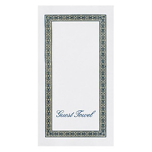 Hoffmaster 856505 Linen-Like Guest Towel, 1/6 Fold, 17" Length x 12" Width, Regal (Case of 500)