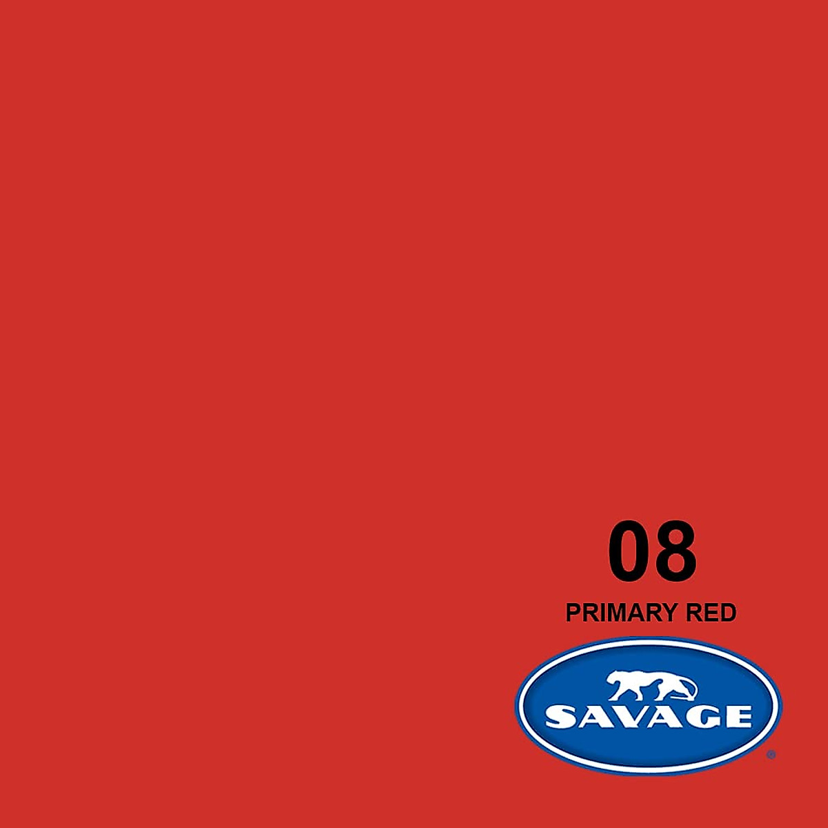 Savage Seamless Background Paper - #8 Primary Red (107 in x 36 ft)