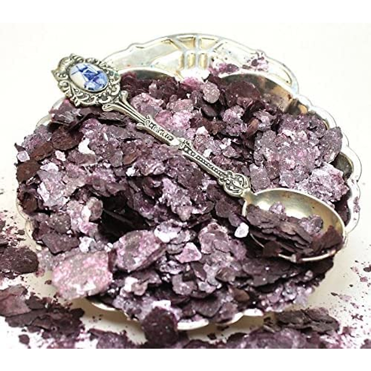 Purple Amethyst - Natural Mica Flakes - 311-4324 (1/2 oz Bag)