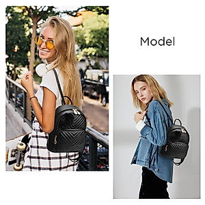 I IHAYNER Mini Backpack for Women 3-PCS Leather Backpack Purse Small Backpacks for Women Ladies Pompom Backpack Shoulder Bag Pink