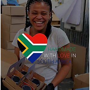 SONNENGLAS Classic 32oz | Original Award-Winning Solar Lantern|Indoor and Outdoor | With USB Charging l Glass and Stainless Steel | Decorate Inside | Fair Trade from South Africa