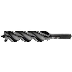 WoodOwl 03712 Tri-Cut 15/16-Inch by 7-1/2-Inch Nail Chipper Auger Bit