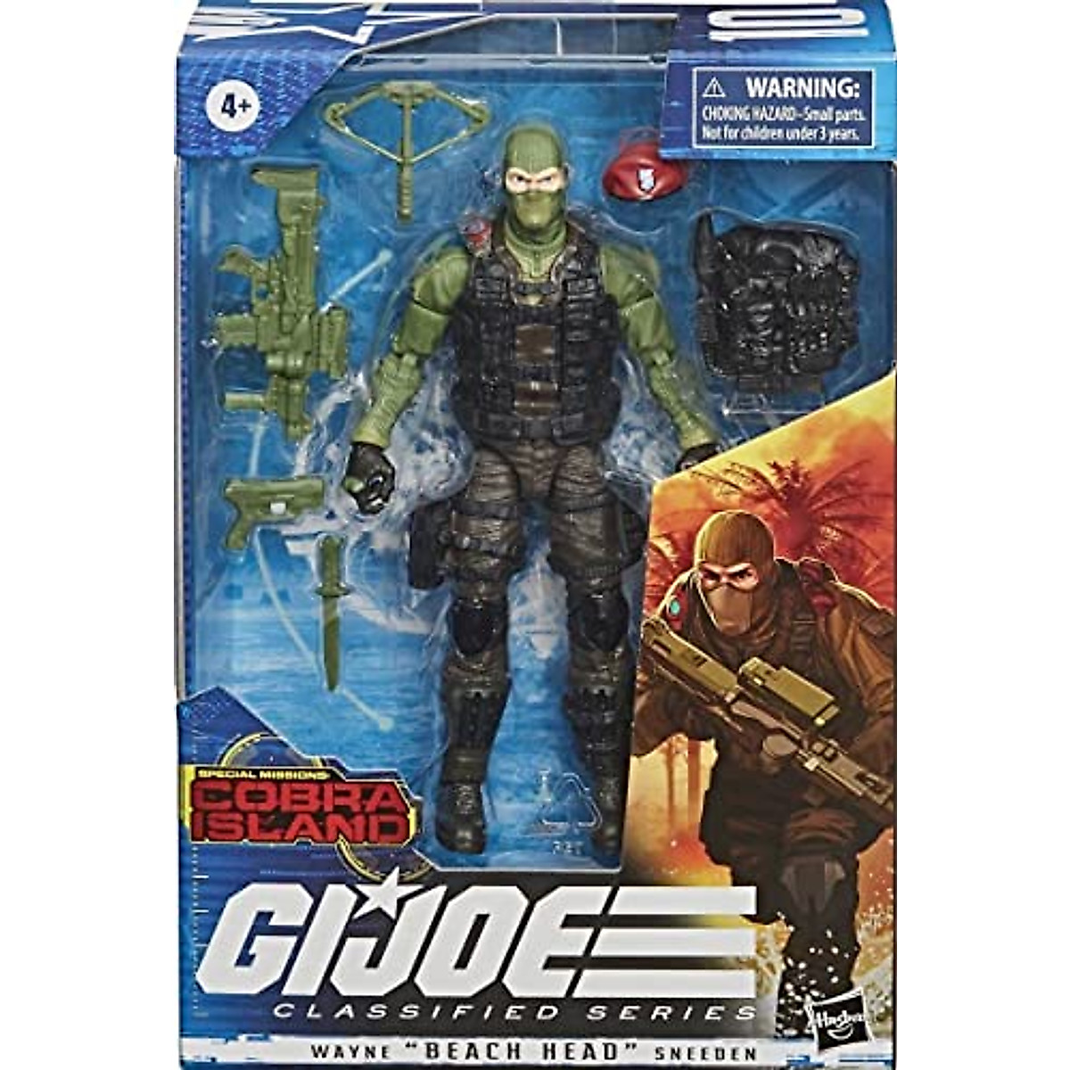American Hero G.I. Joe Classified Series Beach Head Figure