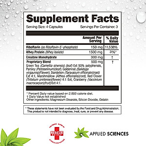 Rescue Detox ICE CAPS - 12ct | Concentrated Cleansing Capsules - Works in 90 Minutes Up to 5 Hours