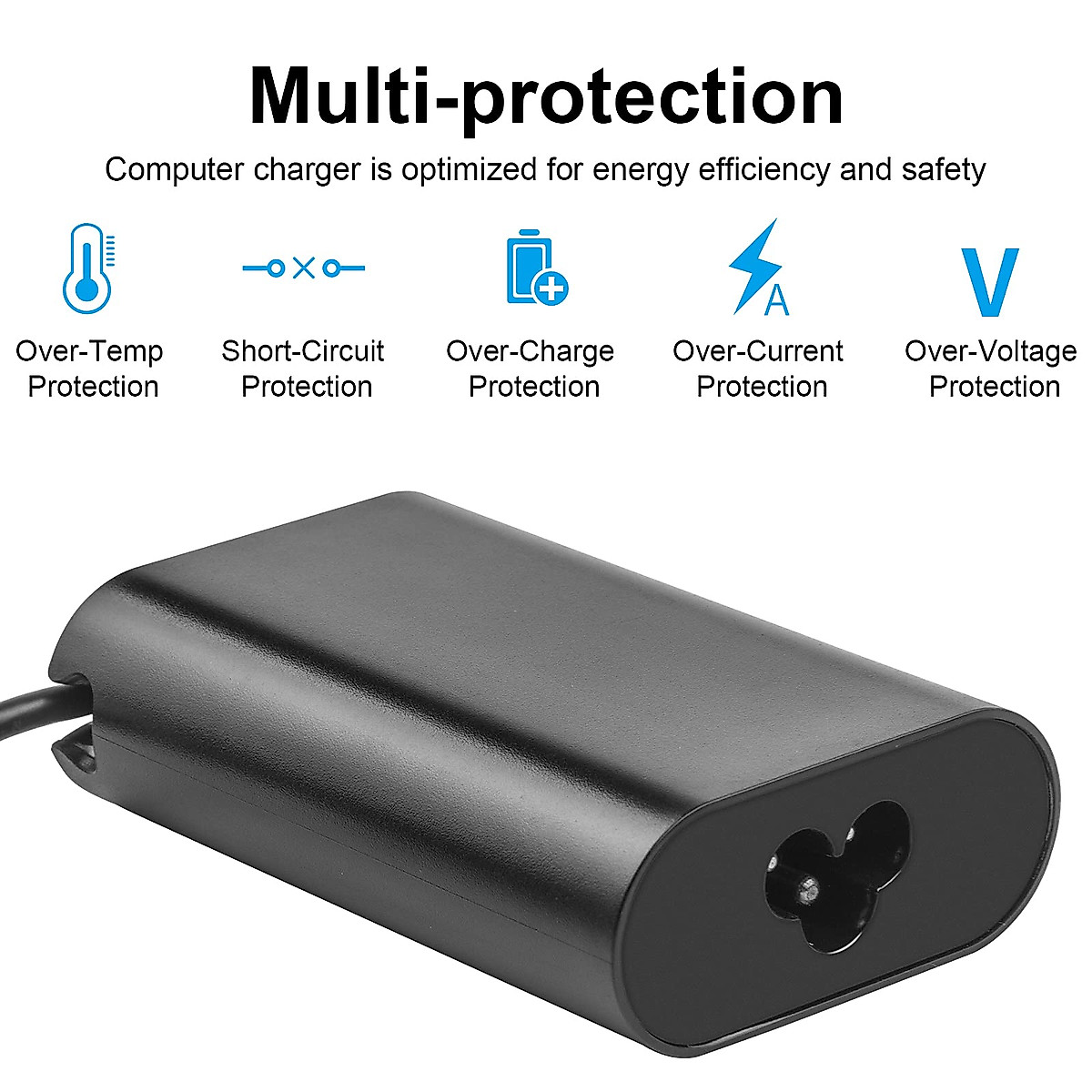 65W 45W Laptop Charger USB C for Dell USB C Charger, Dell XPS 12, XPS 13, Latitude 3540 5420 5430 5440 5450 5520 5530 5540 5550 7400 7410 7420 7430 7440