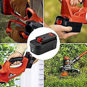 【Lithium-ion | NOT Ni-Mh】 3000mAh 18V Replacement Battery for Black and Decker 18V HPB18 HPB18-OPE 244760-00 A1718 FS18FL FSB18 Firestorm Cordless Power Tools Lithium Battery