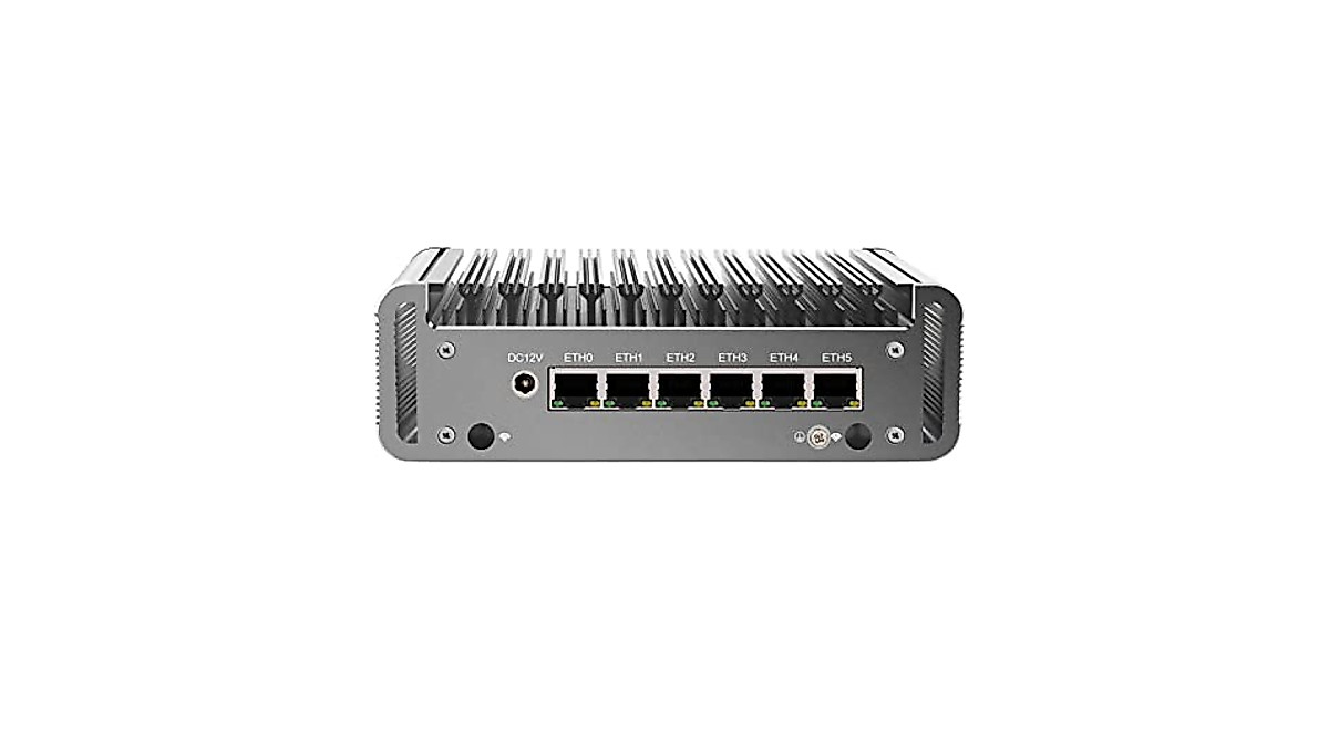 Fanless Micro Firewall Appliance - i5 1135G7 & 6 LAN