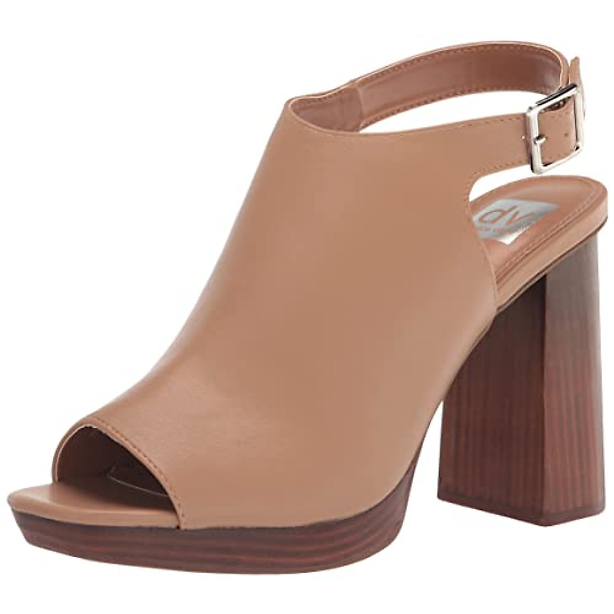DV Dolce Vita Women's Pepper Heeled Sandal, Caramel, 8