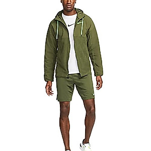 Nike Therma Fleece Full-Zip Winterized - Rough Green - Men's Medium