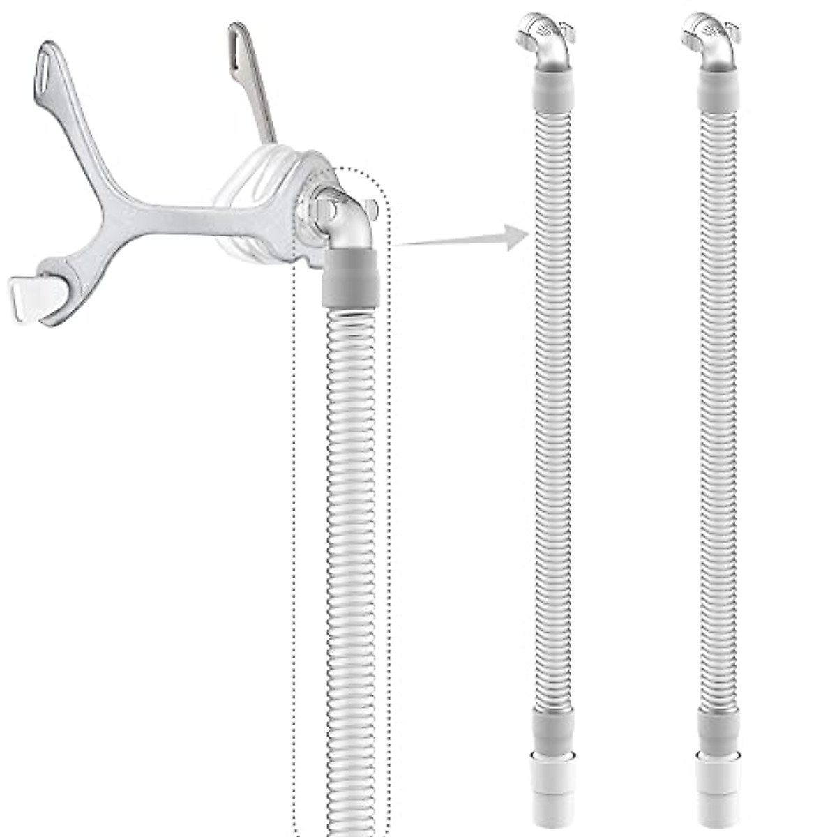 2 Packs Replacement Tube for W. I. S. P., 2 Packs Replacement Tubing, Great-Value Supplies by Medihealer