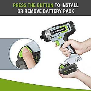 WORKPRO 20V 4.0Ah Lithium-ion Battery Pack