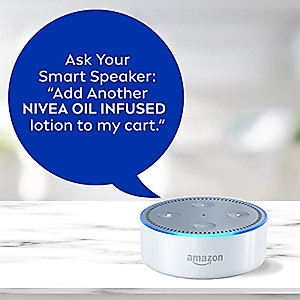 NIVEA Oil Infused Peach Blossom and Avocado Oil Body Lotion, Body Lotion for Dry Skin, 16.9 Fl Oz Pack of 3