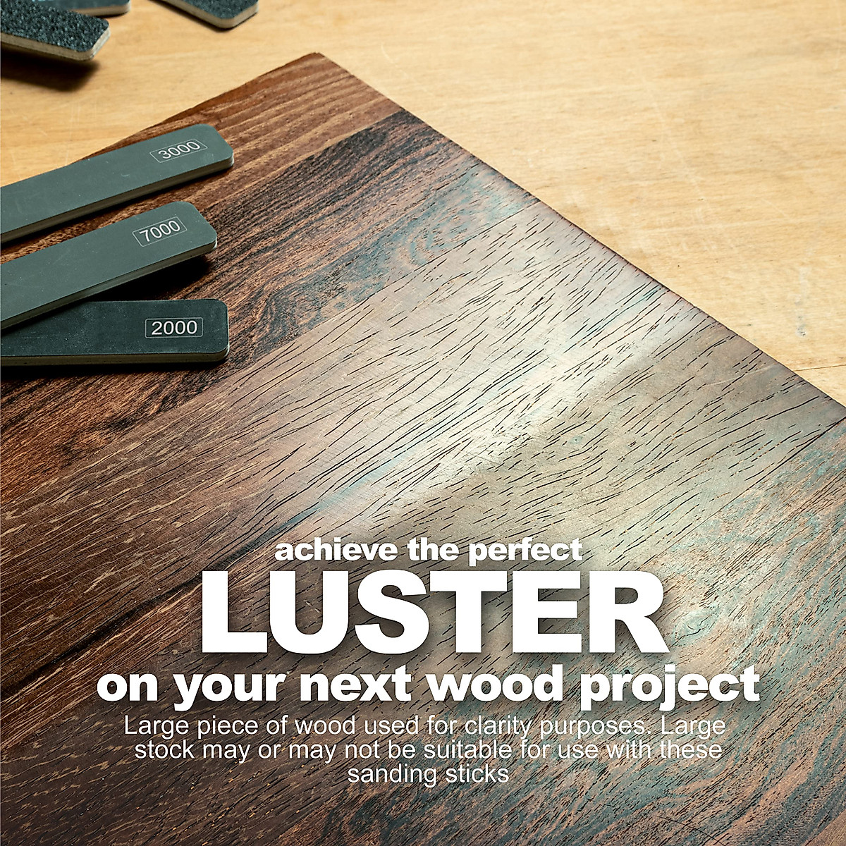 Keystone Double Sided Micro Fine Grit Cushioned Abrasive Sticks : 1 ea. 400 • 600 • 800 • 1000 • 2000 • 3000 • 5000 and 7000 Grit for Wood Metal Gundam Models and Composite Materials