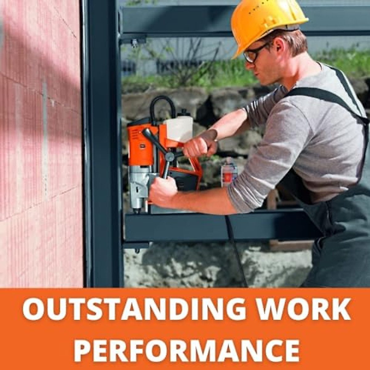 Fein Corded Universal Magnetic Core Drill with Maximum Drilling Depth 2" - 3/4" Straight Shank, 1,100 W, 130-520 RPM - JMU 137-2 QW - 72705861120