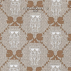 Karl Lagerfeld Paris Womens Hb Satchel, Almd/Khk/Slvr, One Size US