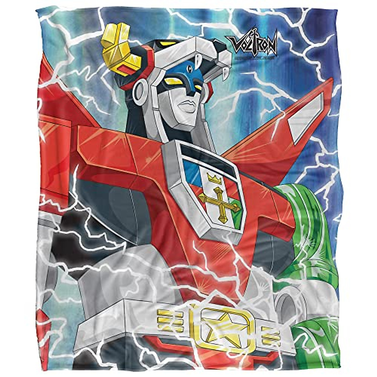 Voltron Lightning Combine Officially Licensed Silky Touch Super Soft Throw Blanket 50" x 60"