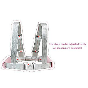 Safety Anti Lost Wrist Link for Toddlers,Baby Harness for Walking,Soft Kids Leash,Skin-Friendly