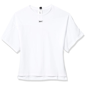 Reebok Training Supply Style Tee, White, X-Small
