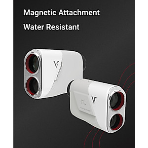 Voice Caddie TL1 Golf Range Finder | Golf Laser Rangefinder with Slope & Magnet | Must Have Golf Accessories
