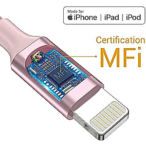 Aioneus iPhone Charger Cable 3ft 3Pack USB to Lightning Cable Nylon Braided iPhone Cord Fast Charging for iPhone 14 13 12 11 Pro Max XR XS X 8 7Plus 6 6s SE iPad