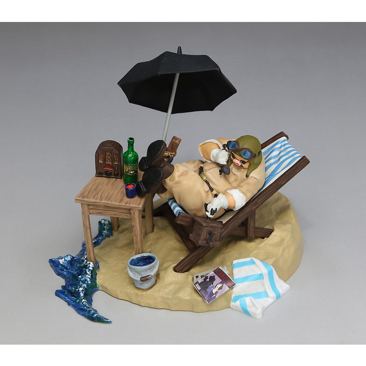 ファインモールド(FineMolds) Fine Mold Studio Ghibli Vignette Collection No.1 Red Pig Polco of Hide Non-Scale Plastic Model GV1 Molded Color