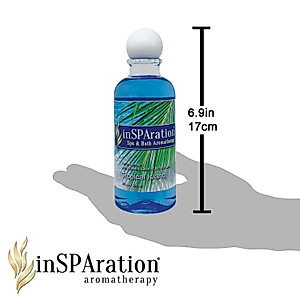 inSPAration Spa and Bath Aromatherapy 370X Spa Liquid, 9-Ounce, Tropical Island