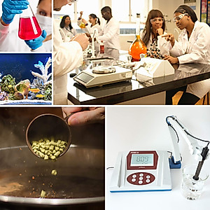 Fristaden Lab Benchtop pH Meter, 0.01 pH Accuracy | Scientific pH Meter for Wine, Beer and More, Digital Bench Top pH Meter and Electrode