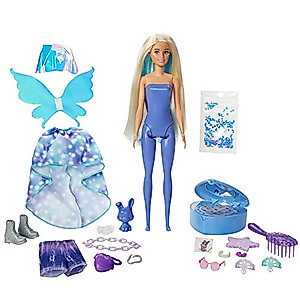 Mattel - Barbie Ultimate Color Reveal Fantasy Fashion Fairy, One Surprise Color Reveal with Each Transaction