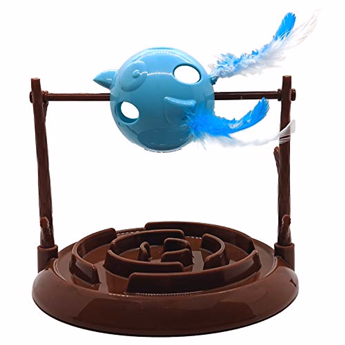Ethical Pet Products 68033054: Twirly Bird Cat Treat Dispenser