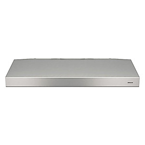 Broan-NuTone BCSD136SS Glacier Range Hood with Light, Exhaust Fan for Under Cabinet, Stainless Steel, 36-inch