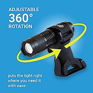 Life Mounts - LED Barbecue Grill Light - Safely Cook After the Sun Goes Down - Universal Flex Mount Light - All-Weather Durability - Fits Almost All Grills