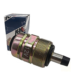 kmdiesel Brand 12V Diesel Shut Off Solenoid Valve for 186F 186FA Chinese Diesels Generator Engine L100 10HP