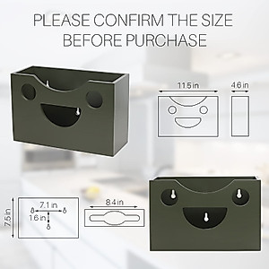 Paper Towel Dispenser Countertop or Wall Mount by HTB, Manual Bamboo Paper Hand Towel Holder Compatible with Trifold，C Fold, Z Fold, Multifold Paper Towels for Bathroom, Kitchen, Office