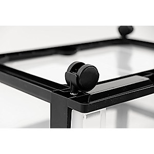 IRIS 110306 110306 5-Drawer Wide Chest, Black