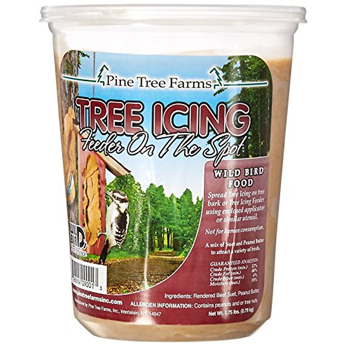 Pine Tree Farms 9001 Tree Icing Suet Spread, 1.75-Pound