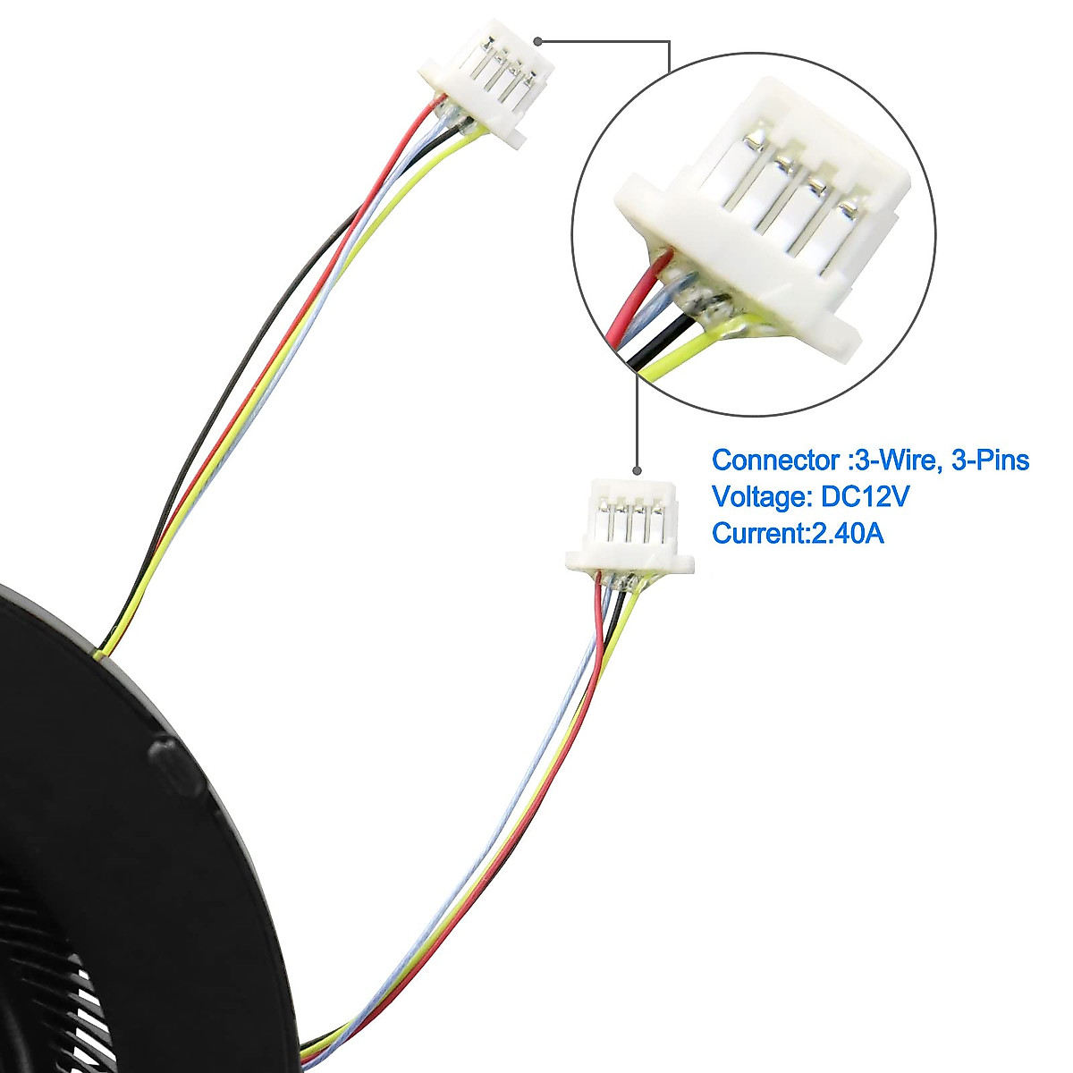 2Pack New Replacement Laptop CPU+GPU Cooling Fan for ASUS Rog Zephyrus G14 GA401 GA401I GA401IV GA401IU GA401IH GA401II DFSCK22105182H FMBB DFSCK22115181H FMBC 12V 1A Fan w/ 2 Repair Tools