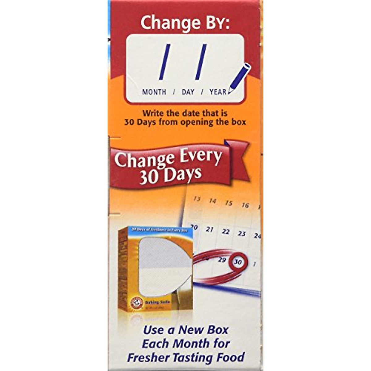 Arm & Hammer Baking Soda, Fridge-N-Freezer Pack, Odor Absorber, 14 oz - 2 Pack