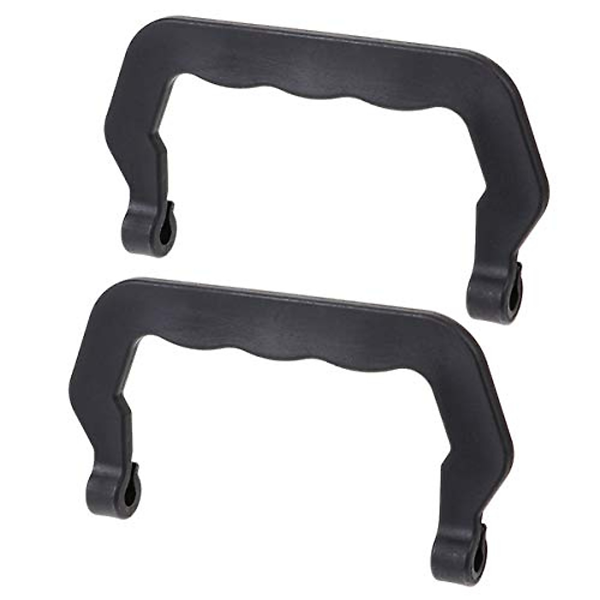 Balacoo 10pcs Pet Cage Crate Handles Replacement Plastic Cage Handles for Squirrel Rabbit Hedgehog Chinchilla Hamster (Black)