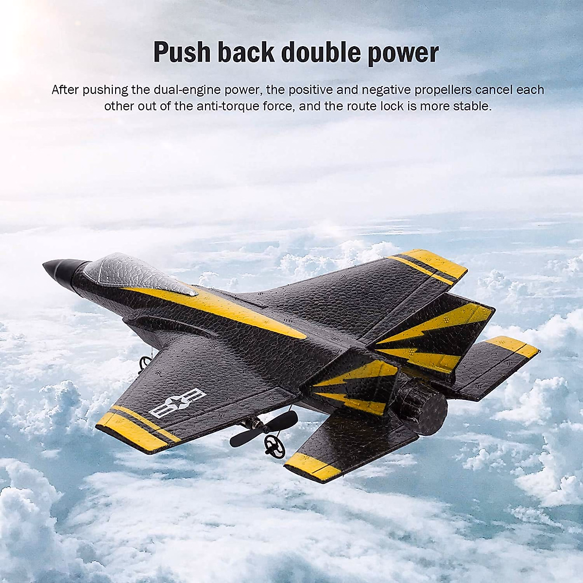 QT RC Airplane, 2 Channel RC Plane, 2.4Ghz Remote Control Airplane, Ready to Fly Foam Glider with 3 Axis Gyro, Fixed Wing Aircraft Toys for Beginners, Kids and Adults