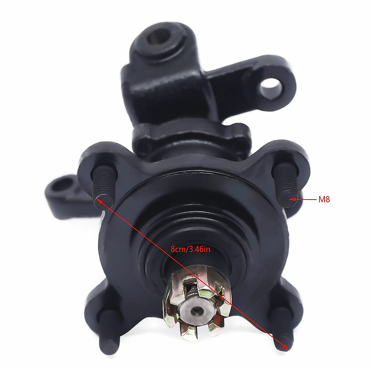 Omosiroi Front Suspension Shock Kit Upper/Lower Swing Arm For ATV/Go Kart/Quad Bike/Buggy(USA Stock) (340mm)