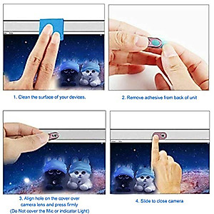 Bchen Ultra Thin Metal Aluminum Web Cam Camera Cover for IPad iPhone PC Nokia Phone Laptop Lens Privacy Sticker Cases